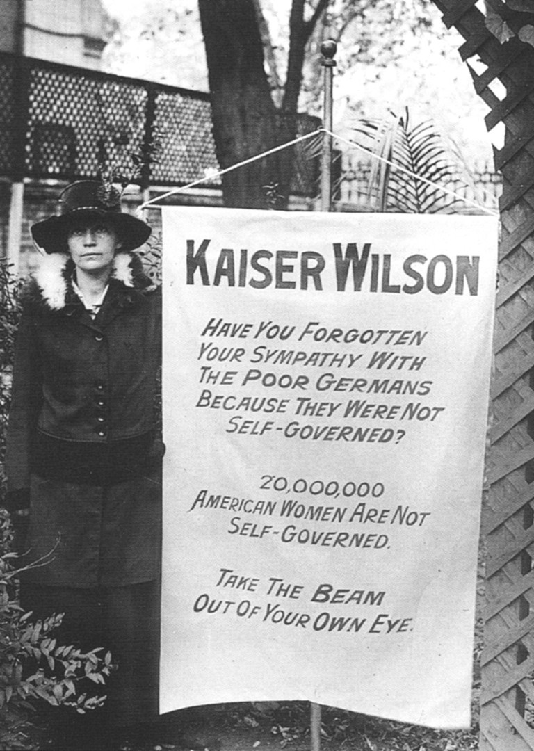 Silent Sentinels Start Suffrage Protest on Jan 10th, 1917 - Rivera Sun